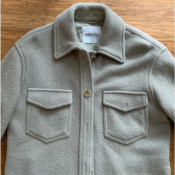 Aritzia | Jackets & Coats | Aritzia Ganna Shirt Jacket | Poshmark